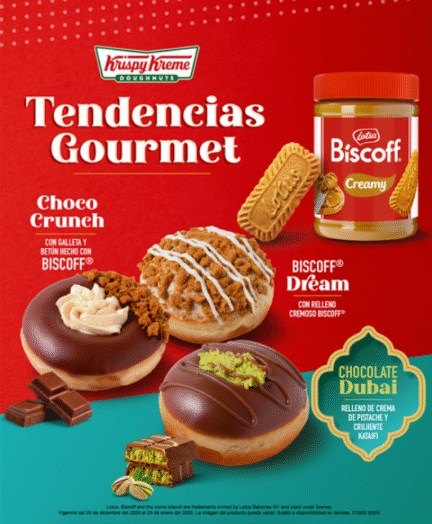 Lotus Biscoff® y Krispy Kreme® presentan una colección gourmet que ...